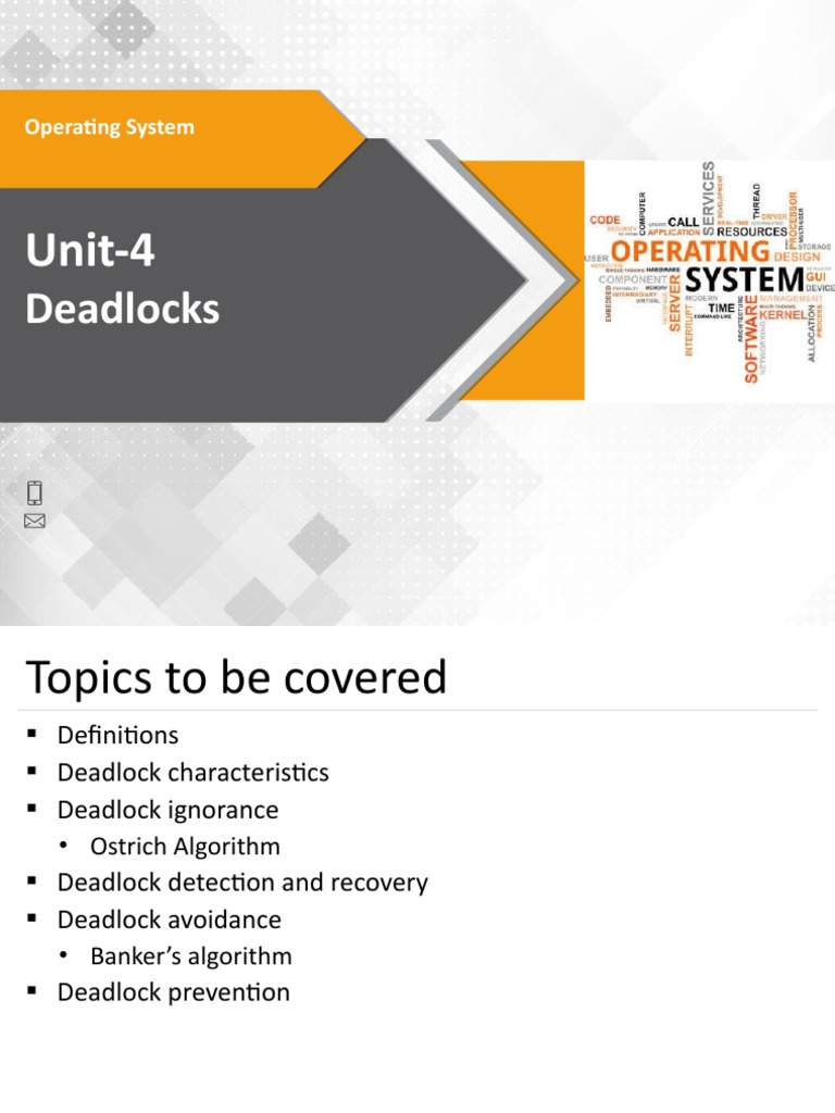 Deadlock Management in OS | PDF | Operating System Technology ...