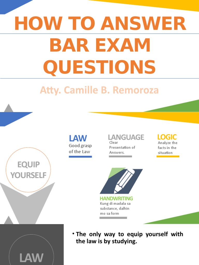 How To Answer Bar Qs | PDF | Eminent Domain | Taxes