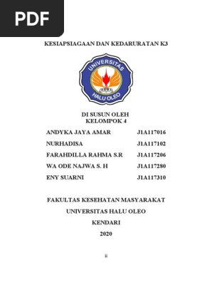 Buatlah Tabel Klasifikasi Kebakaran Menurut Nfpa - Materi Soal