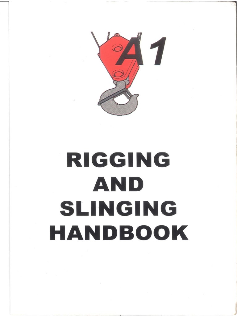Rigging and Slinging Handbook PDF | PDF