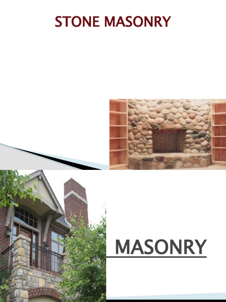Learn About Stone Masonry Techniques | PDF | Masonry | Architectural ...