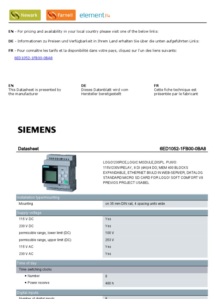 LOGO Datasheet | PDF