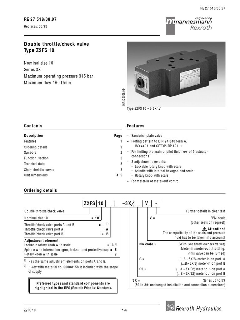 Re27518 PDF | PDF | Valve | Throttle