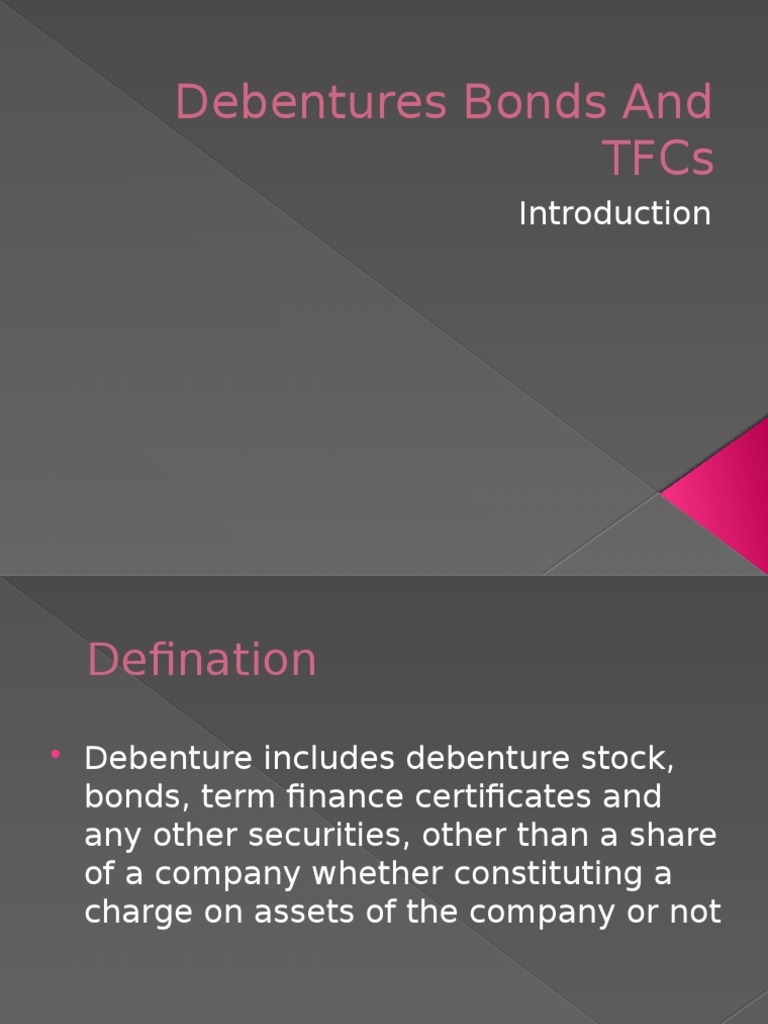 Understanding Debentures and Bonds | PDF | Bonds (Finance) | Corporations