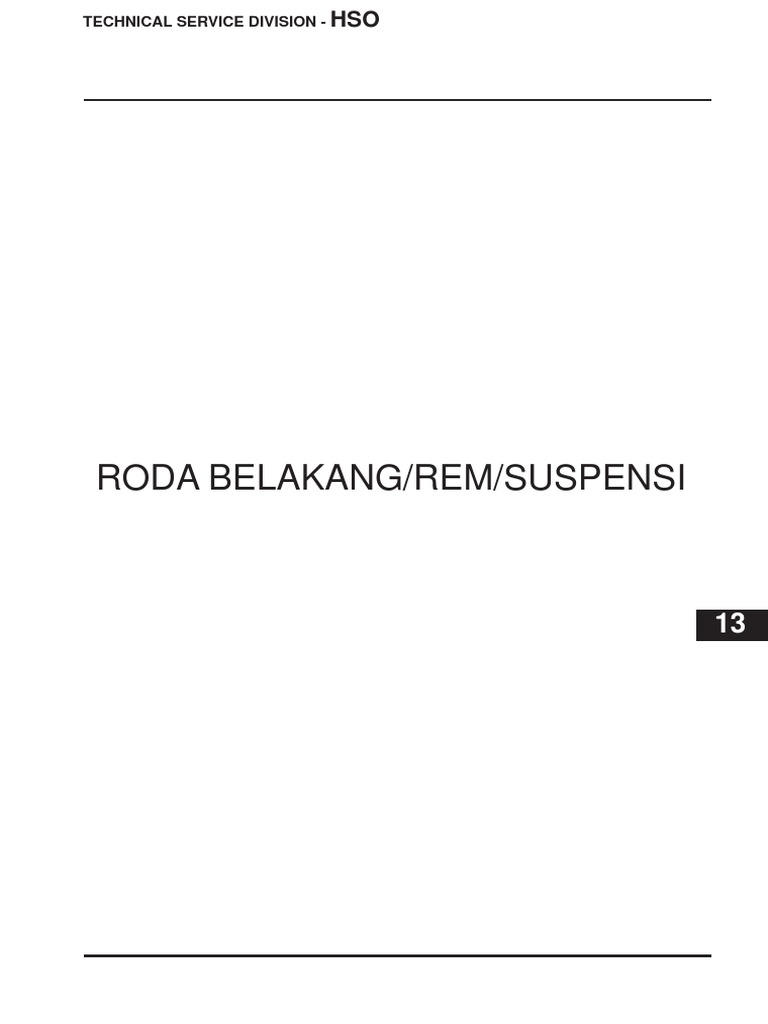 Sistem Rem Tromol PDF | PDF