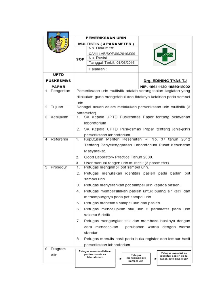 Pemeriksaan Urin Multistik | PDF | Sains & Matematika