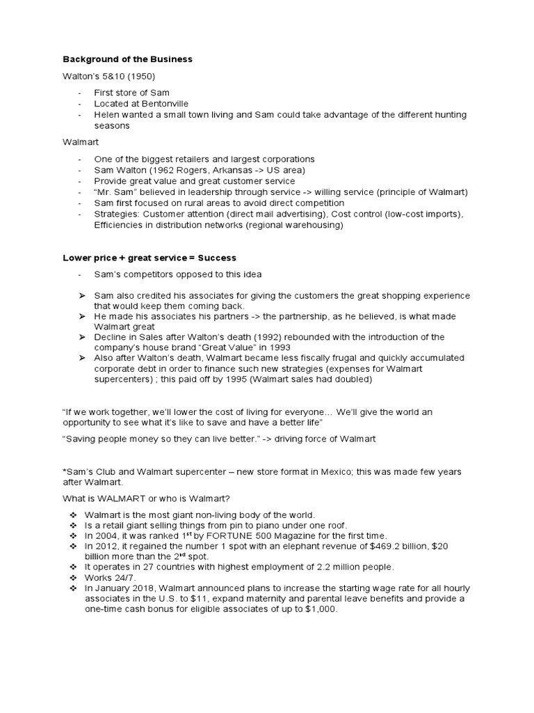 Walmart PESTEL Analysis Overview | PDF | Walmart | Retail
