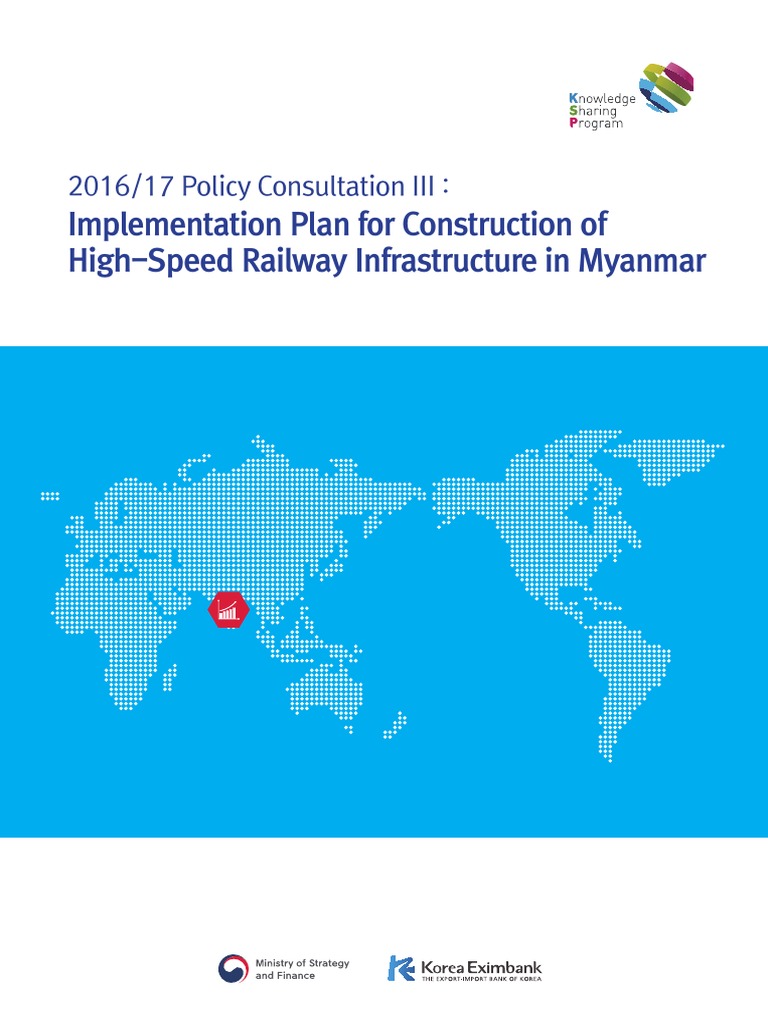 Implementation Plan For Construction of High-Speed Railway ...