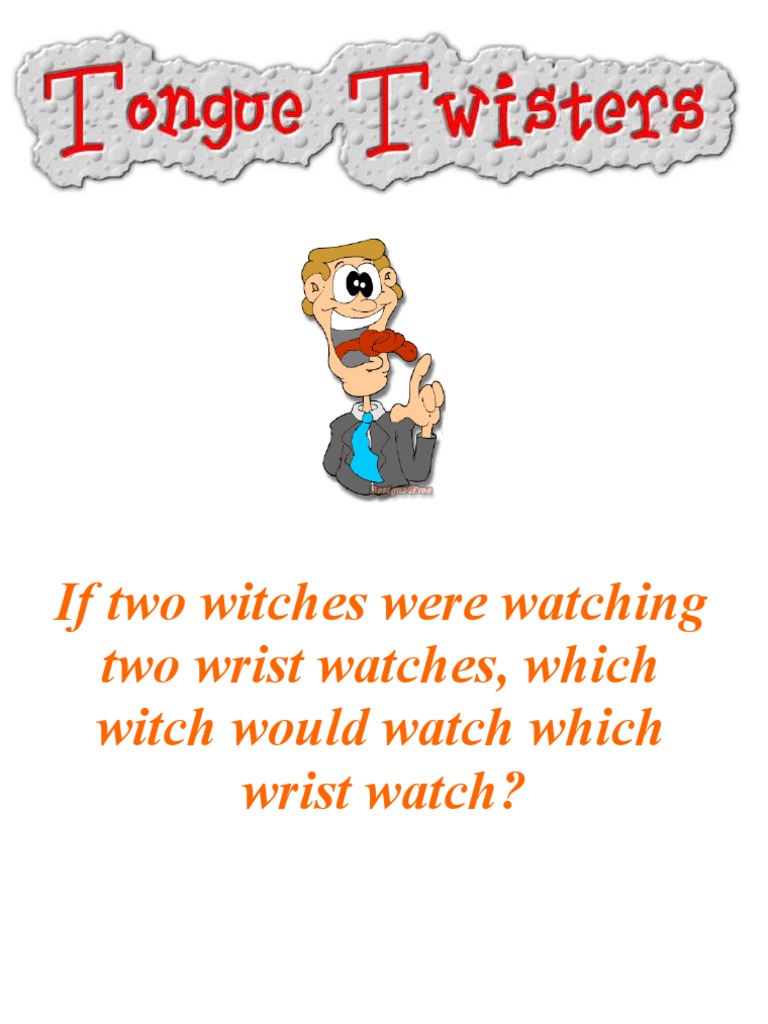 Witches and Their Tongue Twisters | PDF