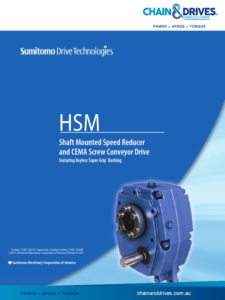 Cda Sumitomo-Hsm-Smsr Cema PDF | PDF | Gear | Transmission (Mechanics)