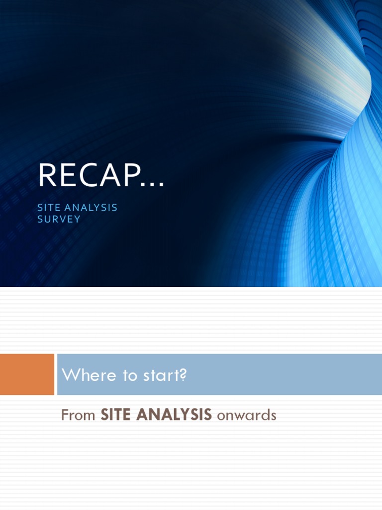 Site Analysis and Selection Process Guide | PDF | Subroutine | Scope ...
