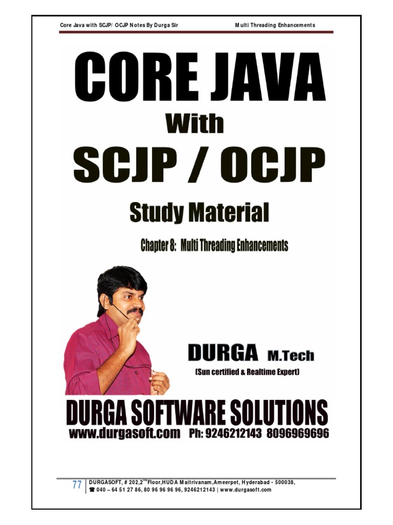 Multi Threading Enhancements Pdf Pdf Method Computer Programming