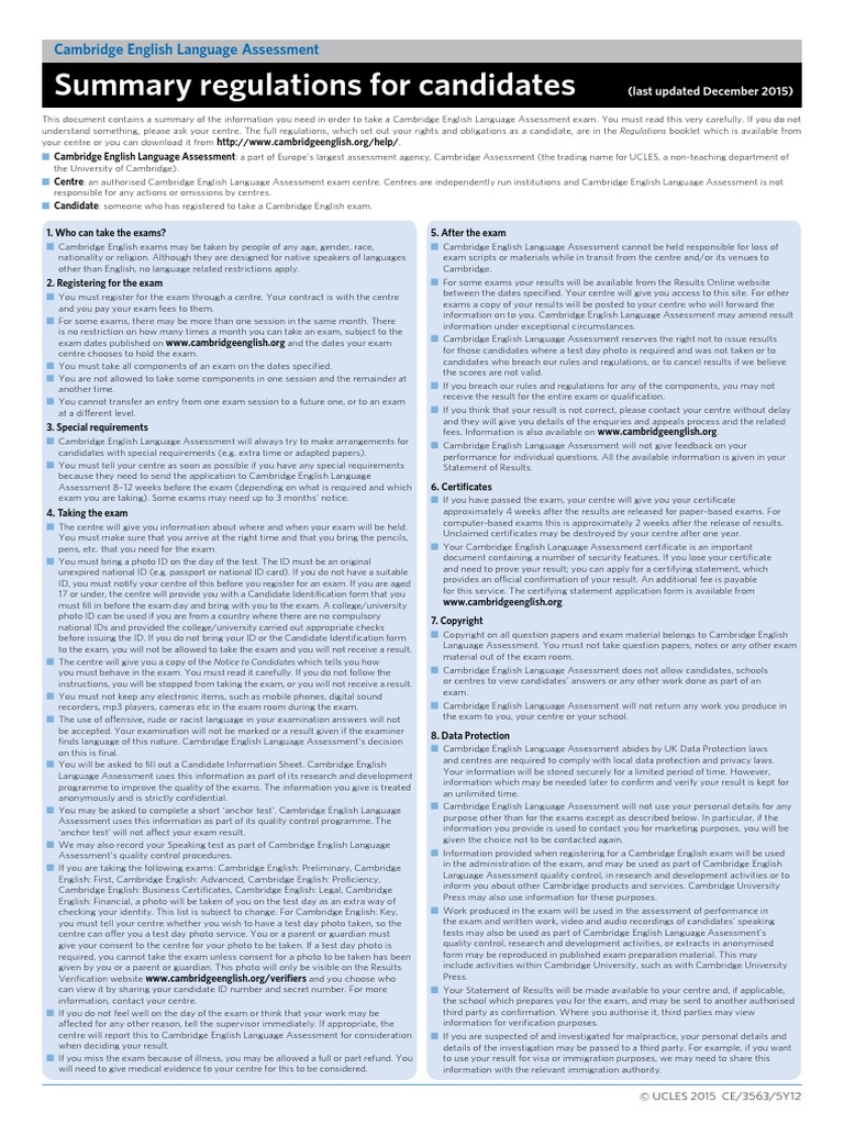 2016 - Summary - Regulations - and - NTC - 2016 - Final PDF | PDF ...