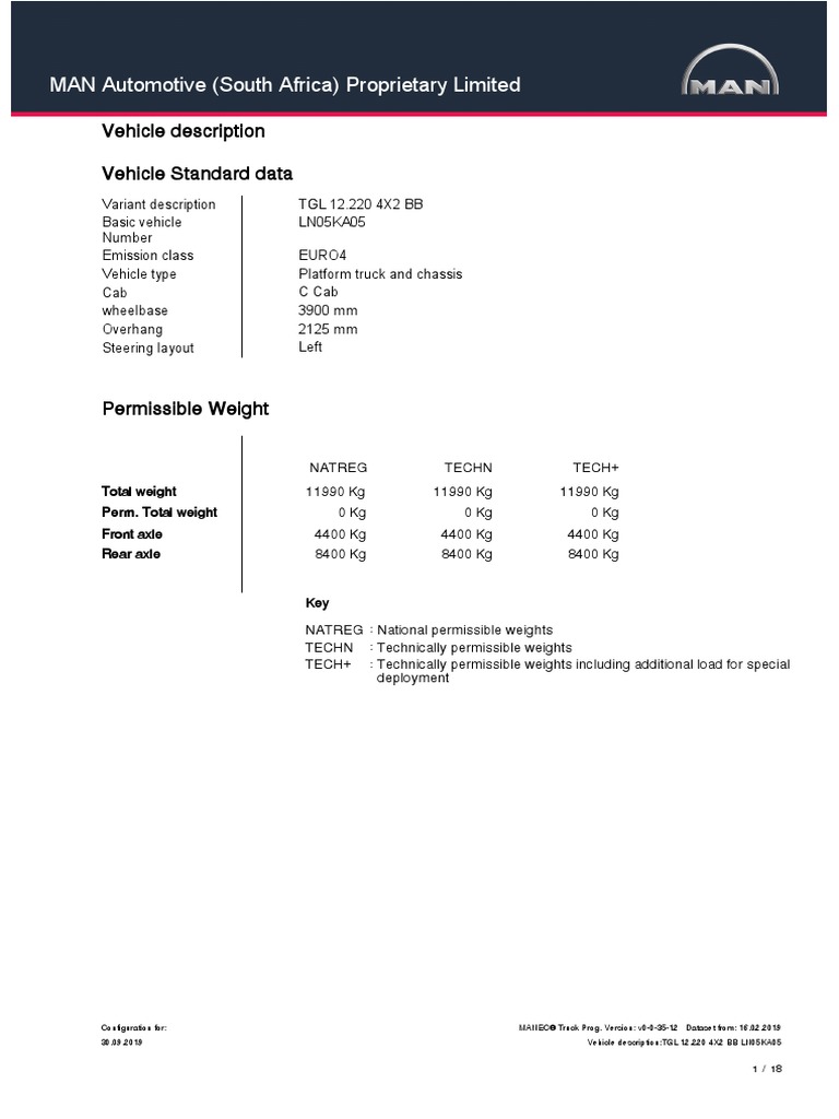 Apendix D PDF | PDF | Truck | Axle