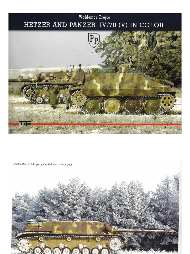 Hetzer and Panzer IV/70 (V) in Color | PDF