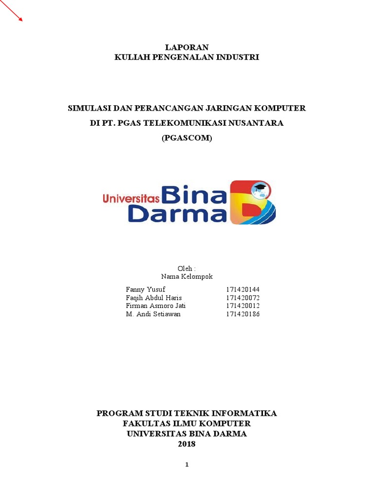 Laporan Kunjungan Industri PGASCOM | PDF