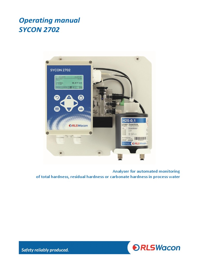 Manual SYCON 2702 (GB) PDF | PDF | Relay | Switch