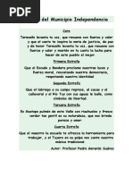 Himno Del Estado Falcón | PDF | Religión y espiritualidad | Clásicos