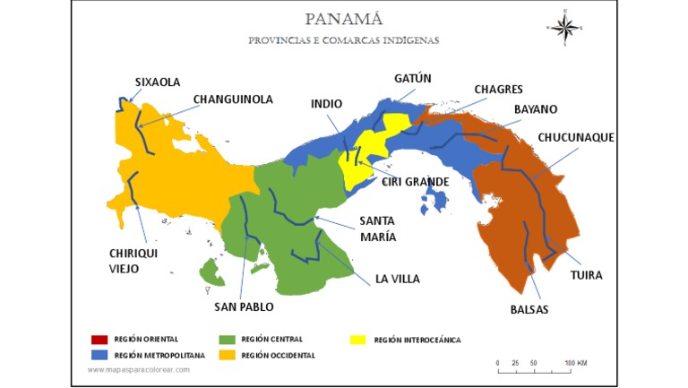 Regiones Geográficas de Panamá | PDF