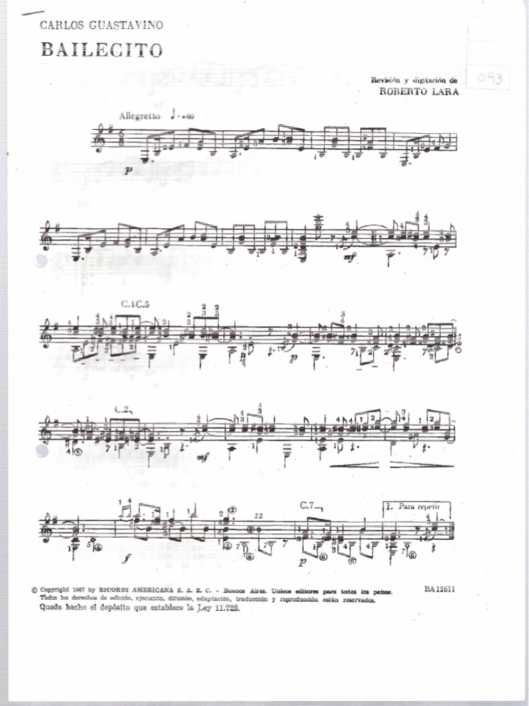 Bailecito de Guastavino PDF | PDF