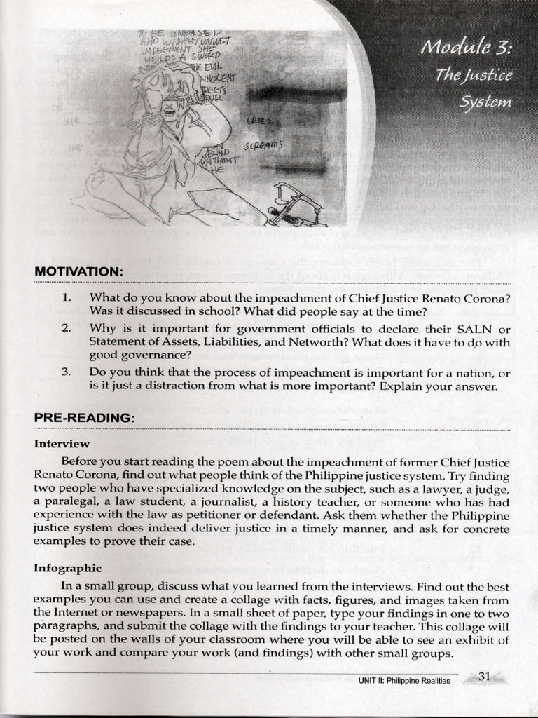 07 THE JUSTICE SYSTEM Justice by Ralph Semino Galan PDF | PDF