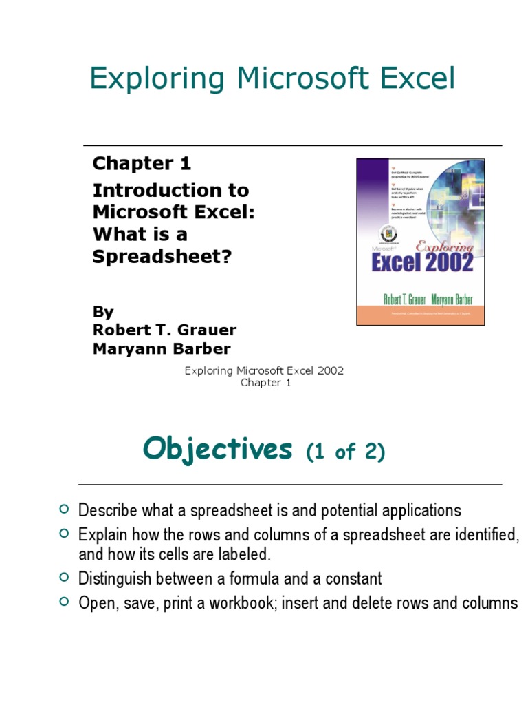 Excel PowerPoint Part 1 | PDF | Microsoft Excel | Worksheet