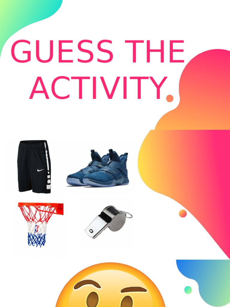Guess The Activity Fun Activities Games - 122585 | PDF