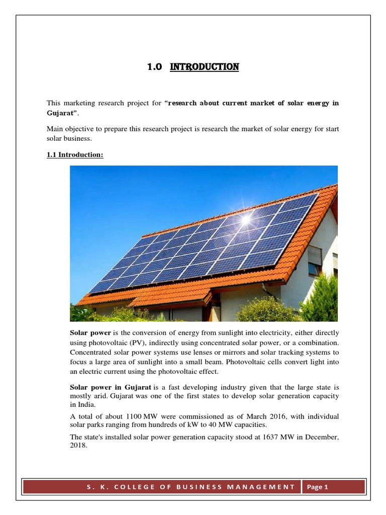 Solar Power PDF | PDF | Solar Power | Solar Energy