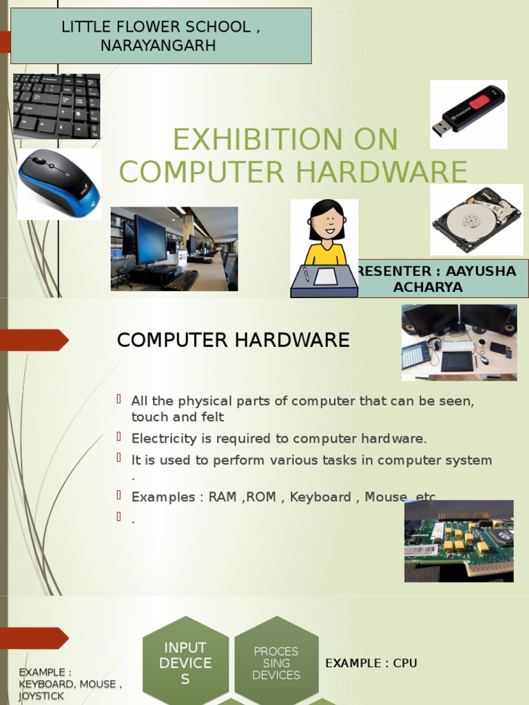 Computer Hardware (EXHIBITION FOR CLASSES 5,6,7,8,9) | PDF | Random ...