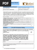 Annual Performance Appraisal 2024 | PDF | Performance Appraisal | Goal
