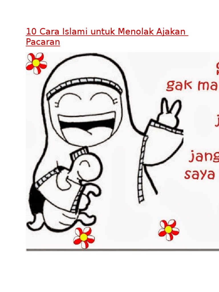 10 Cara Islami Untuk Menolak Ajakan Pacaran | PDF | Gaya Hidup