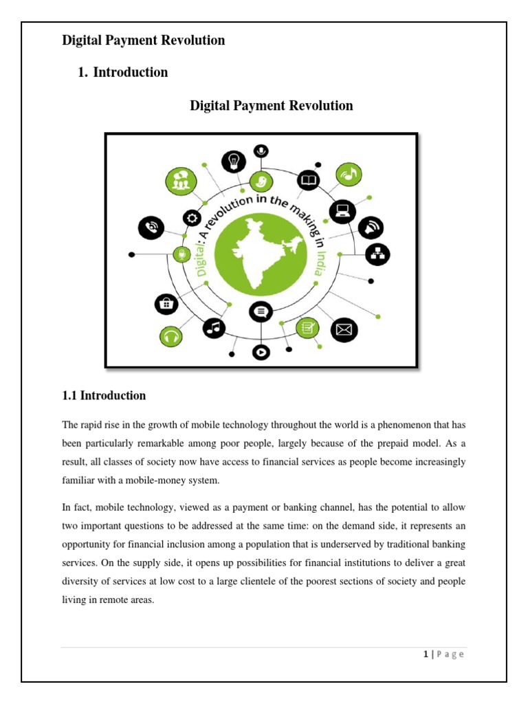 General Management - DIGITAL PAYMENT REVOLUTION PDF | PDF | Debit Card ...