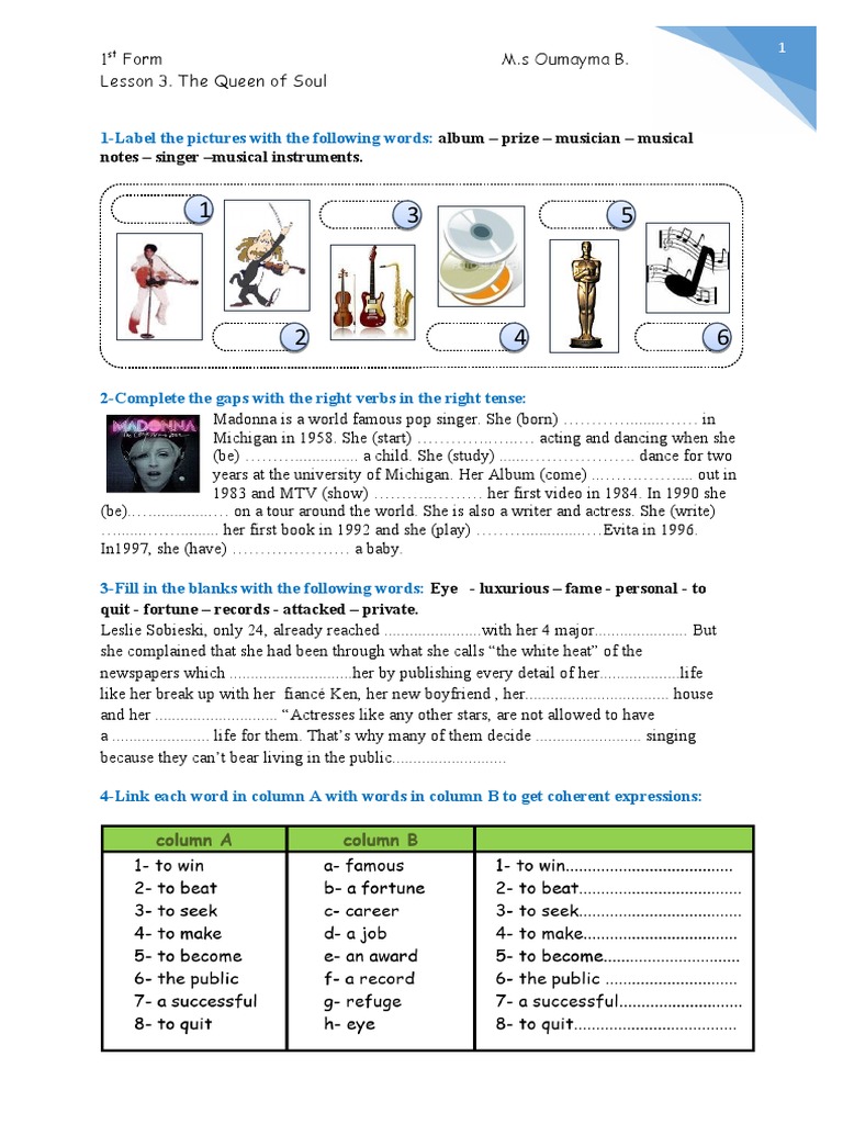 Lesson 3 Queen of Soul | PDF