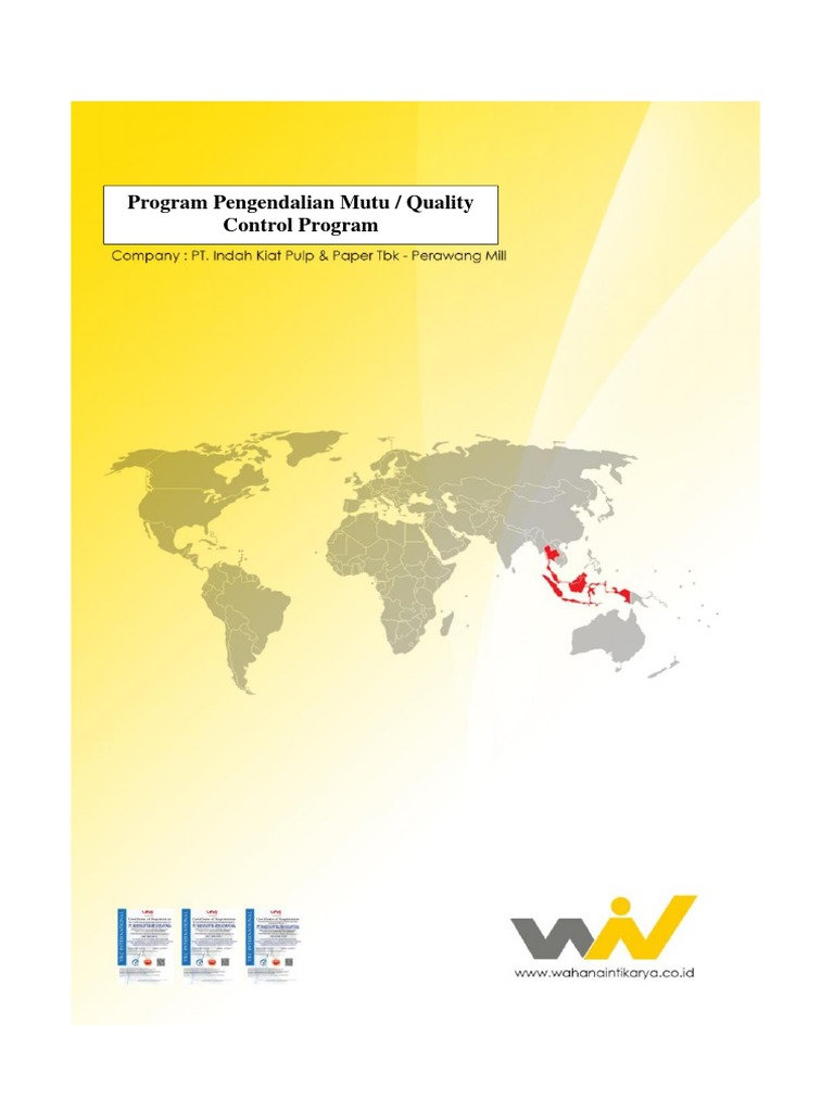 Quality Control Program PDF | PDF