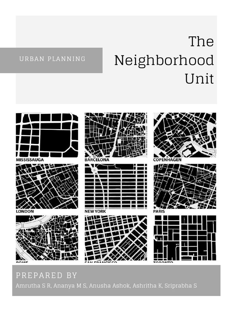 The Neighborhood Unit PDF | PDF | Neighbourhood
