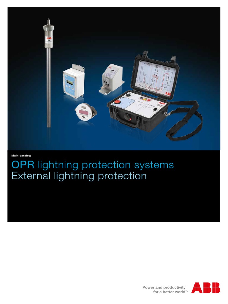 OPR 60 Catalog PDF | PDF | Lightning | Electrical Conductor
