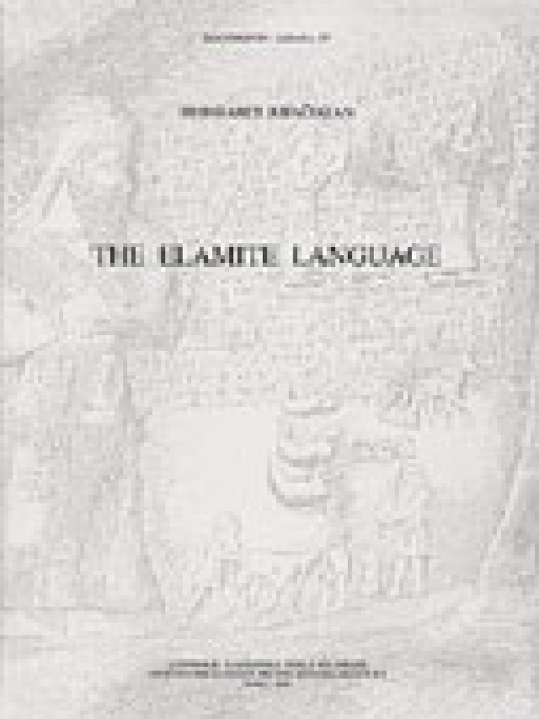 The Elamite Language PDF | PDF