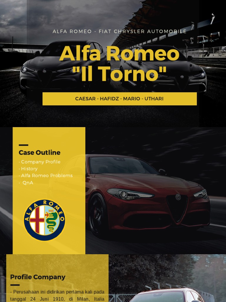 Alfa Romeo: Strategi Masuk Pasar AS | PDF | Bisnis
