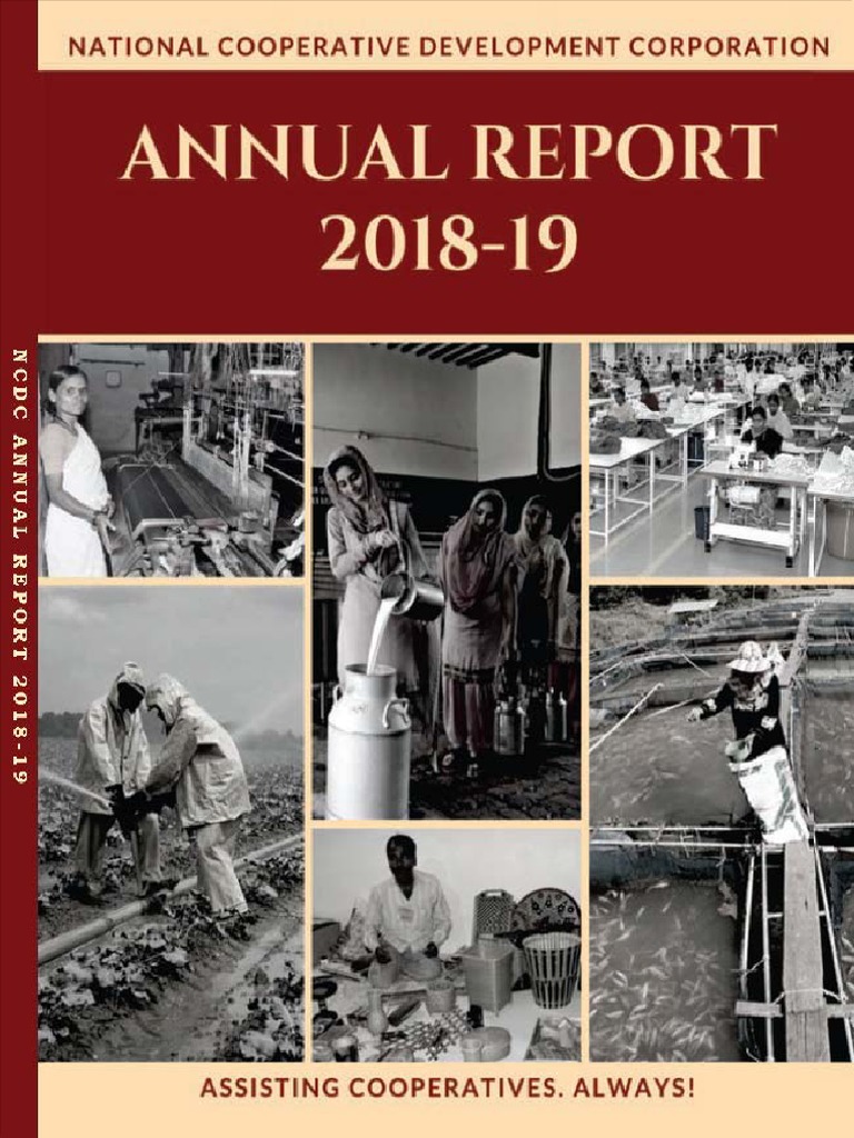 5917171219NCDC - Annual Report - Eng 2018 19 PDF | PDF | Economies ...