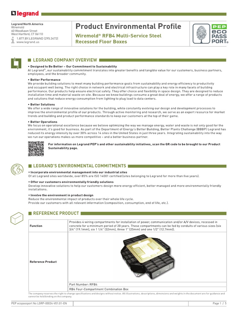 RFB4 V0101 EN Pdfpep | PDF | Packaging And Labeling | Sustainability