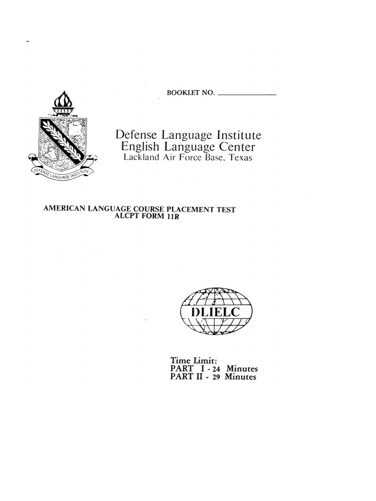 ALCPT 11R Final | PDF