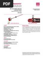 Accelerometer - SKF CMSS 2200 Data Sheet of Curve | PDF | Direct ...