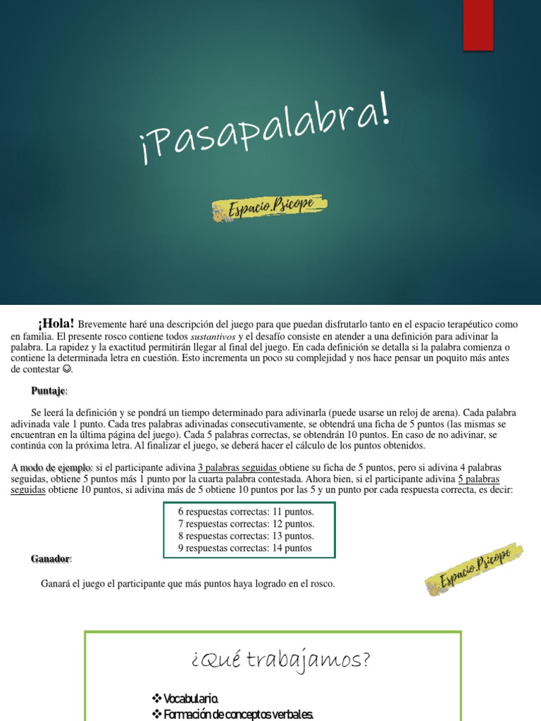 Rosco de Pasapalabra para Imprimir | PDF | Palabra | Agua