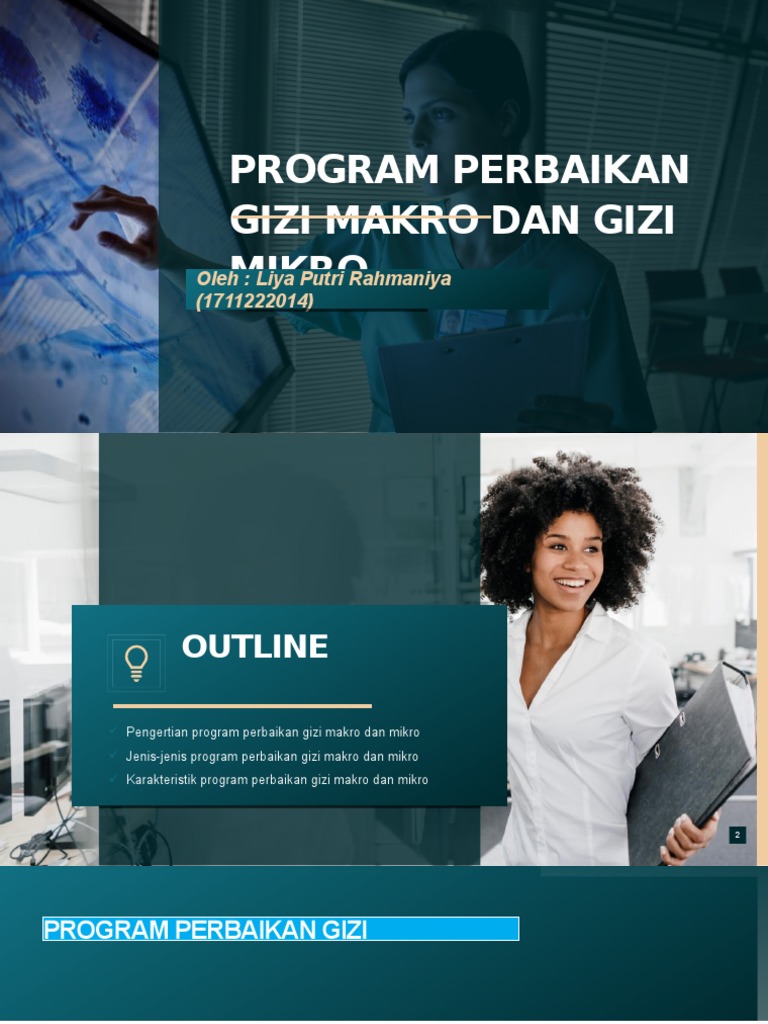Program Perbaikan Gizi Makro Dan Gizi Mikro | PDF