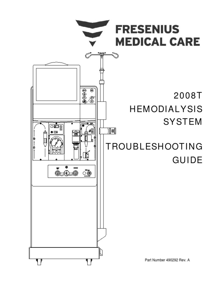 Fresenius 2008T Dialysis System - Service Manual | PDF | Dialysis ...