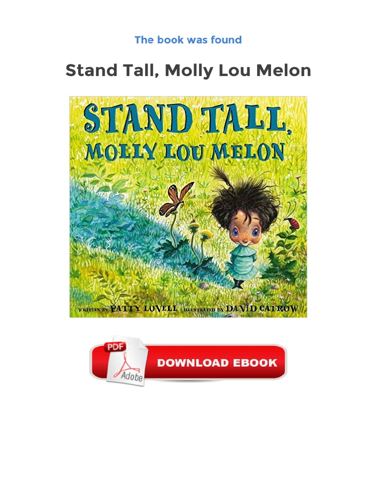 Stand Tall Molly Lou Melon PDF | PDF | Wellness | General Fiction