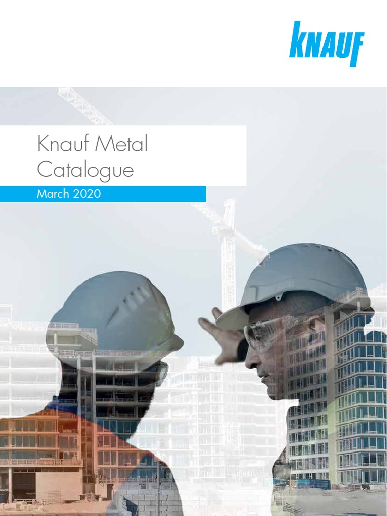 Knauf Metal Catalogue 2020 PDF | PDF | Drywall | Building Engineering
