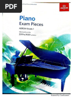 ABRSM Grade 3 Piano Scales Guide | PDF | Scale (Music) | Melody