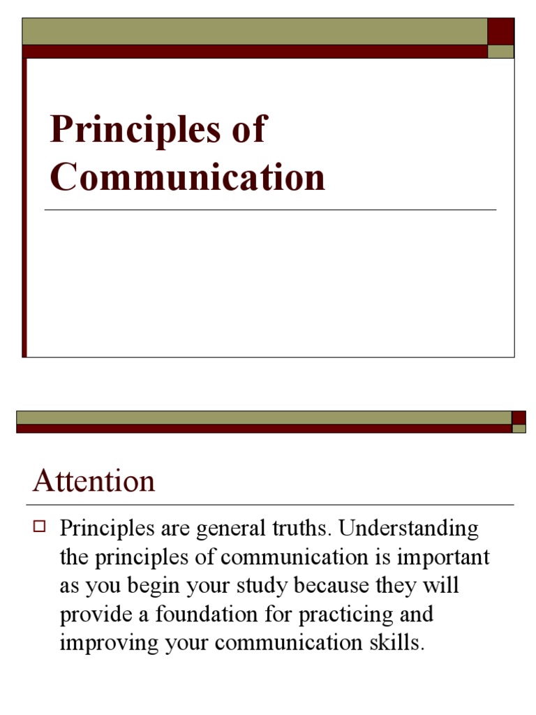 3.principles of Communication | PDF