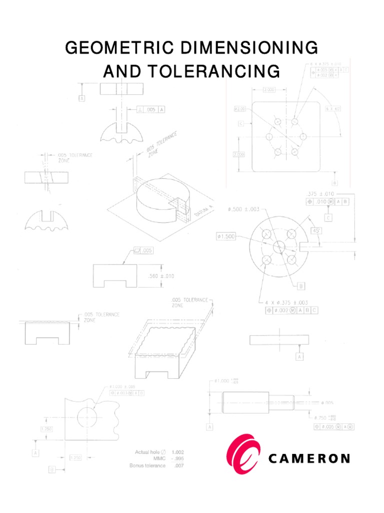 Geometric Tolerancing | PDF | Engineering Tolerance | Cartesian ...